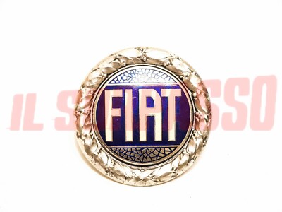 STEMMA SCRITTA LOGO SMALTATO FIAT ANNI 20 FIAT 520 521 522 524 525 ECC ...