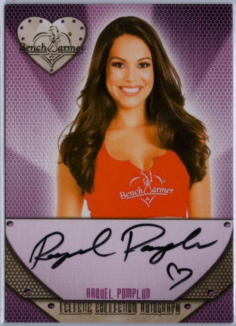 Benchwarmer Raquel Pomplun Autograph Card | eBay