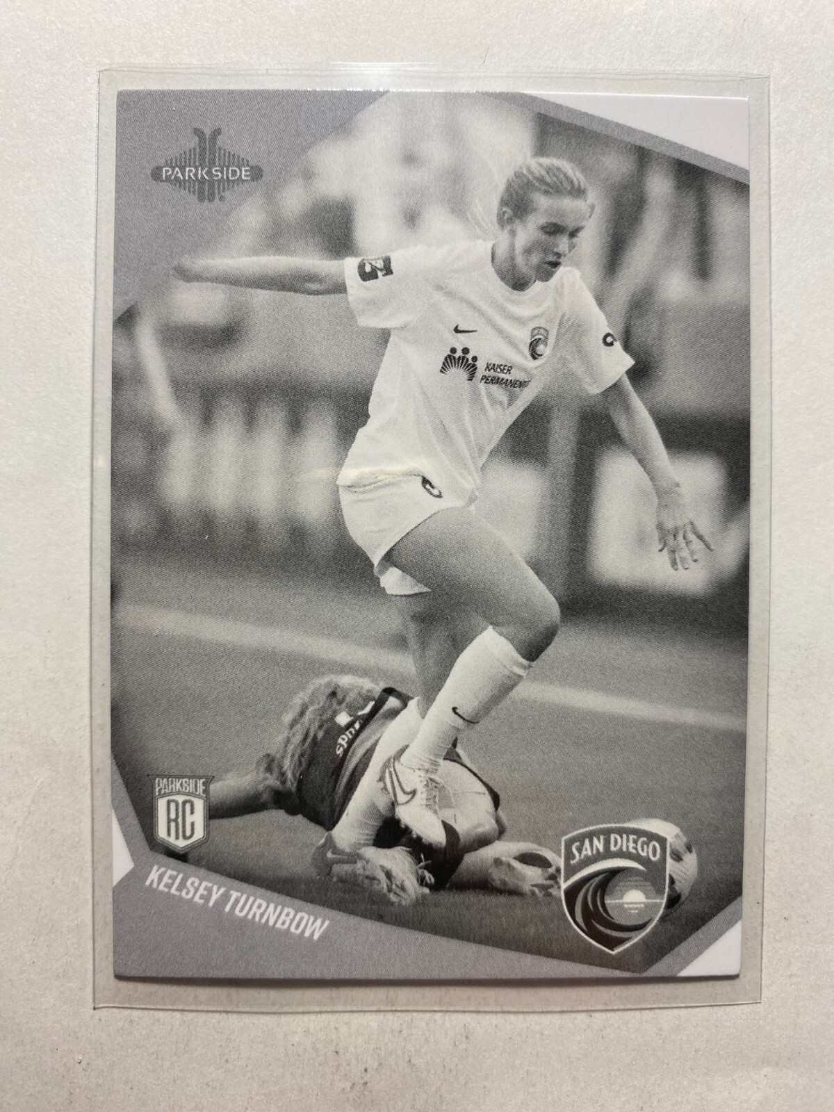 Kelsey Turnbow 2022 San Diego Wave FC Black & White #172 Parkside NWSL ...