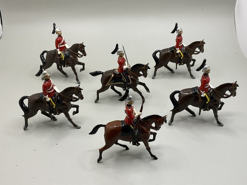 Hiriart Toy Soldiers. Six Mounted 2nd Dragoon Guards Figures | eBay
