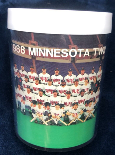 1988 Minnesota Twins Gatorade Royal Crest Insulated Mug Cup Stadium ...