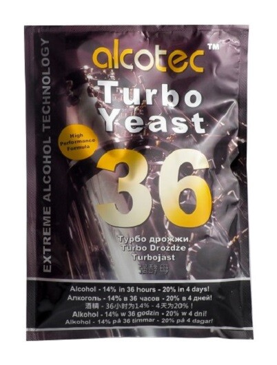 ALCOTEC - Turbo Yeast - All Variety - Home Brew - EXTREME Alcohol ...