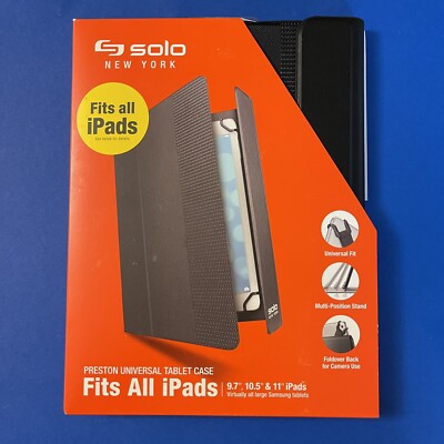 SOLO New York Preston Universal Tablet Case—Fits All Tablets 8.5”-11 ...