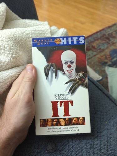 Stephen King’s It (1990) VHS, 1998 Warner Bros. Hits, CULT DRAMA HORROR ...
