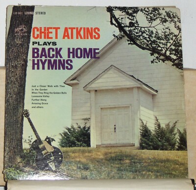 Chet Atkins – Plays Back Home Hymns - 1962 Stereo Vinyl LP Record Album ...
