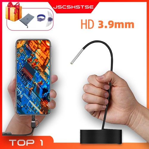 3.9mm Endoscope Mini Camera Endoscope Usb C Endoscopic 3 in 1 ...