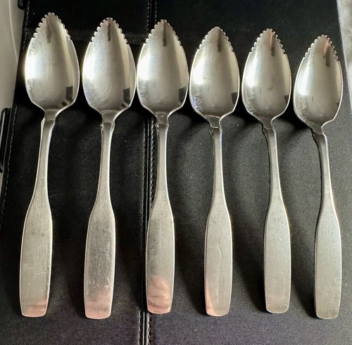 Oneida Community PAUL REVERE Grapefruit poons STAINLESS Flatware 5 7/8 ...