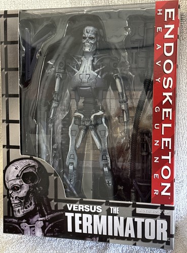 NIB NECA Robocop VS Terminator Heavy Gunner Endoskeleton Action Figure ...