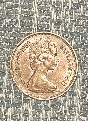 Very Rare "New Pence" 1980 2p coin with Elizabeth II | eBay