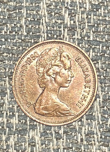 Very Rare "New Pence" 1980 2p coin with Elizabeth II | eBay
