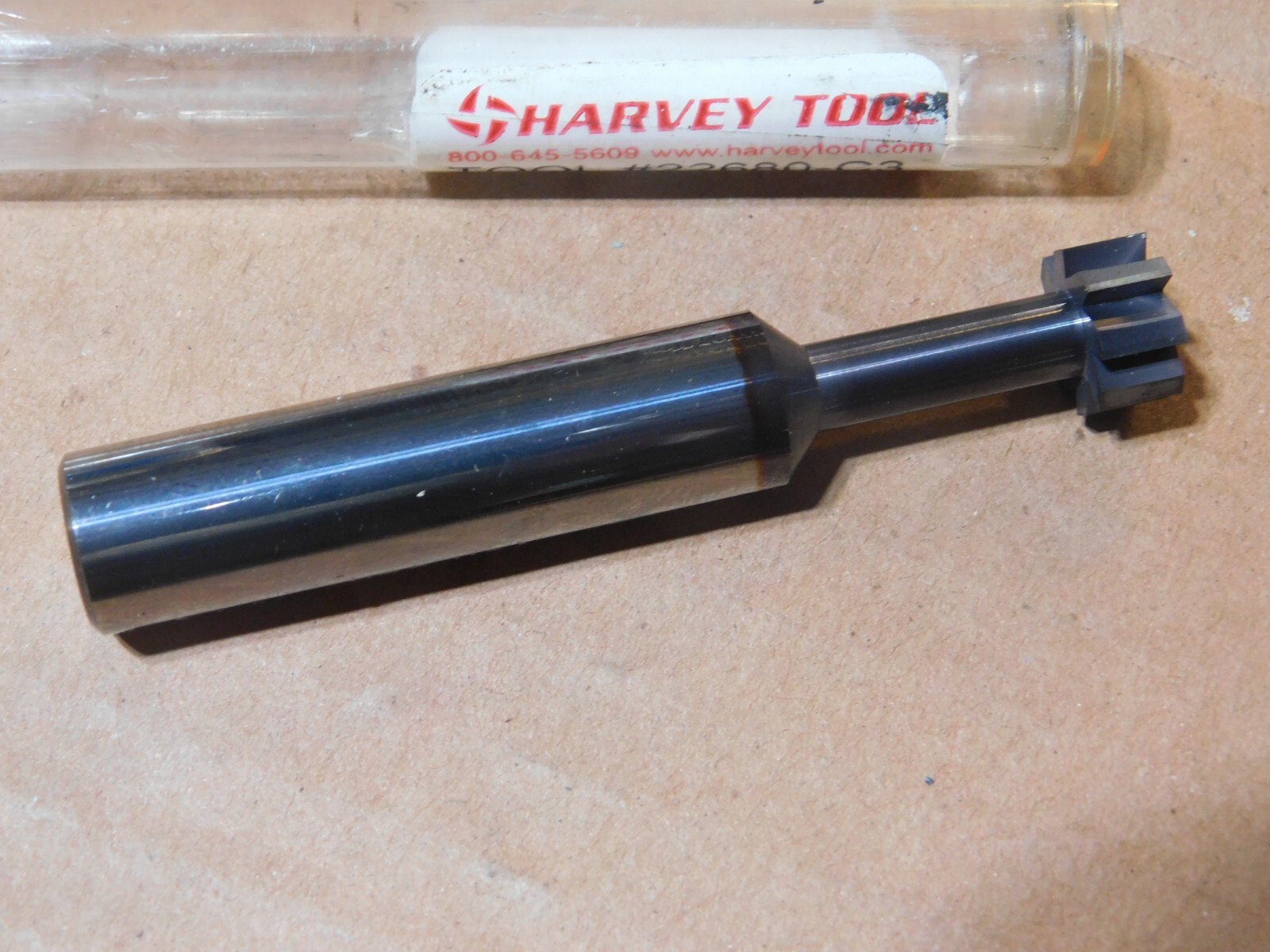 Harvey Tool 908570-C3 Solid Carbide Keyseat Cutter 1/2" x .187" x 1/2 ...