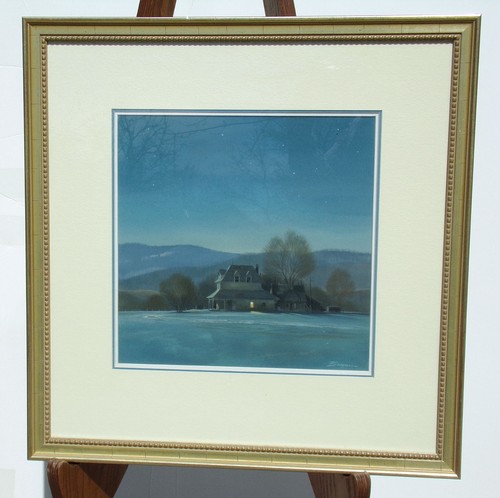 Rick Brogan "Farm Near Brush" Original Watercolor Painting, realism | eBay