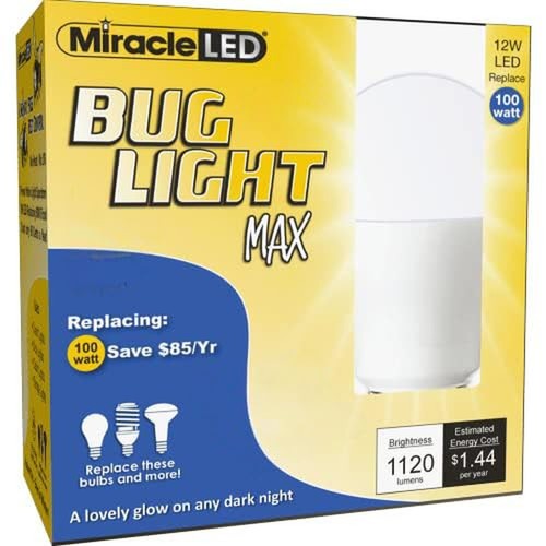 Miracle LED 602053 4" Bug Soffit Light 2-Pack Replacing 65W/R30/Br30 ...