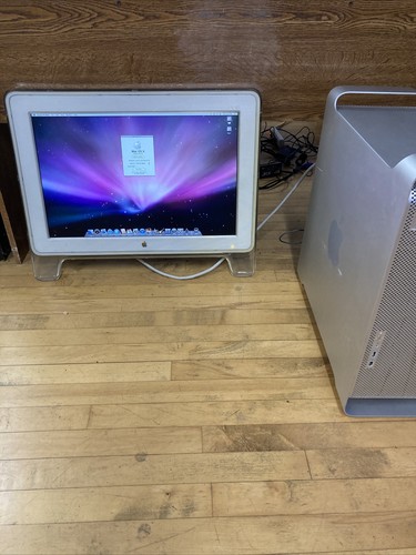 Apple Power Mac G5 - Macintosh M9748LL/A - w/ Cinema HD Display 23 ...