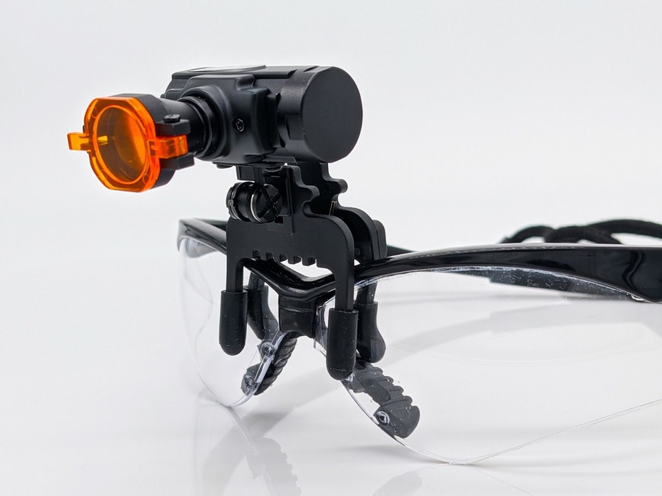 Cordless / Wireless Mini Dental LED Loupe Headlight surgitel orascoptic ...