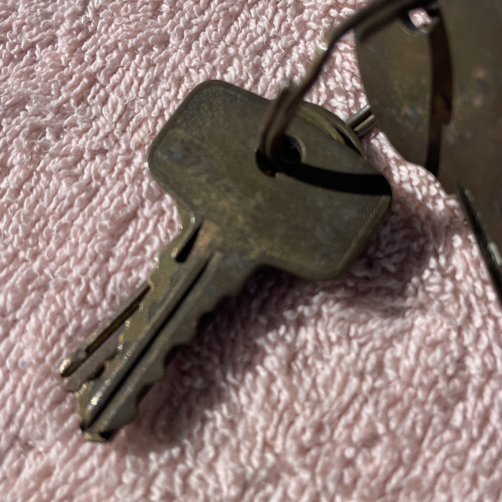 Vintage original HUDSON KEYS & SNAP-ON Key on Brass Key chain | eBay