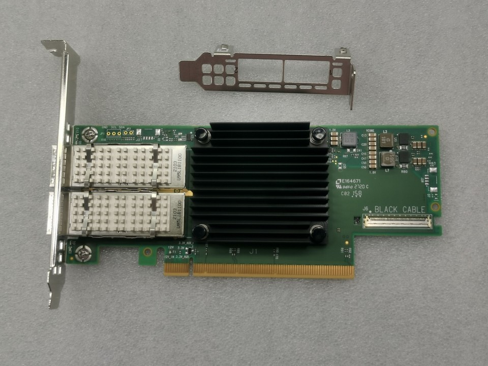 HP 940QSFP56 MCX653106A-ECAT Mellanox CX653106A HDR 100Gb Adapter ...