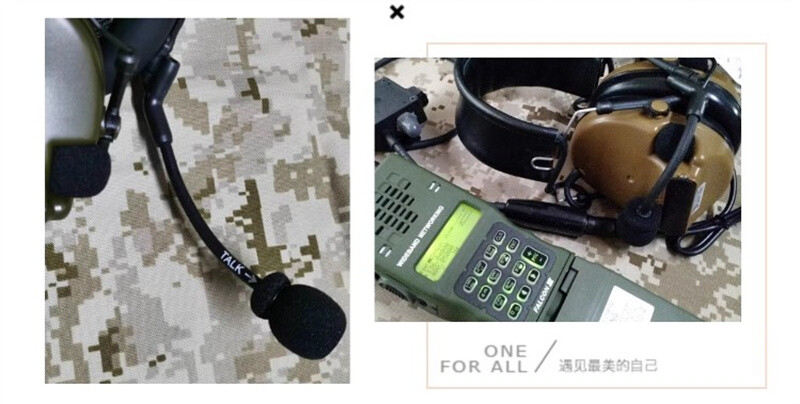 TCA PELTOR COMTAC III C3 Noise Reduction Headset Tactical Headphones ...