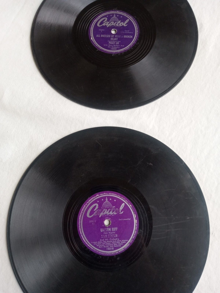 Capitol Purple Lable Vintage 78 RPM RECORDS USED | eBay