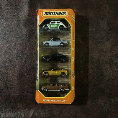 2023 Matchbox Autobahn Express IV 5-Pack | VW Beetle | BMW | Audi ...