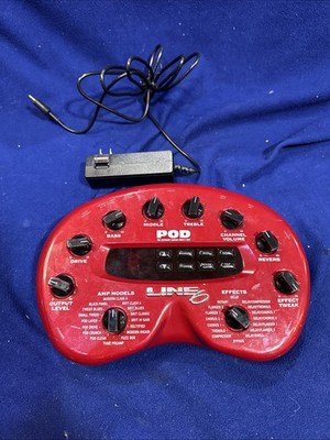 Line 6 POD 2.0 Ultimate Guitar Direct Box with Power Adapter - Parts ...