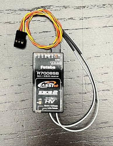 Futaba R7008SB 2.4GHz FASSTest Telemetry RX 18MZ 14SG Receiver | eBay