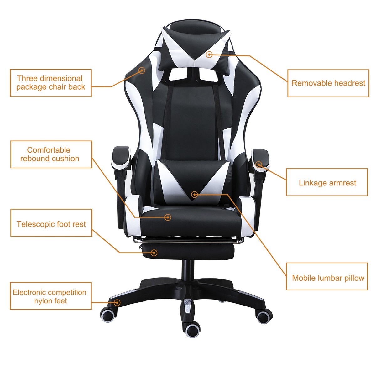 Ergonomic Chair Diagram