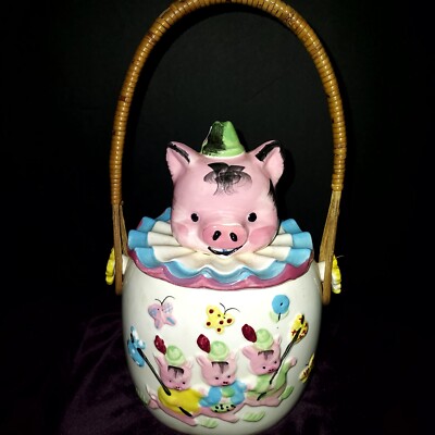 Lipper And Mann 3 Little Pigs Vintage Biscuit/Cookie Jar | eBay