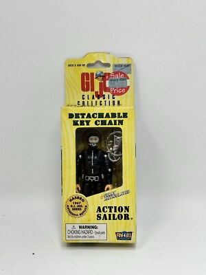 GI JOE Action Sailor Detachable Key Chain Classic Collection Hasbro In ...