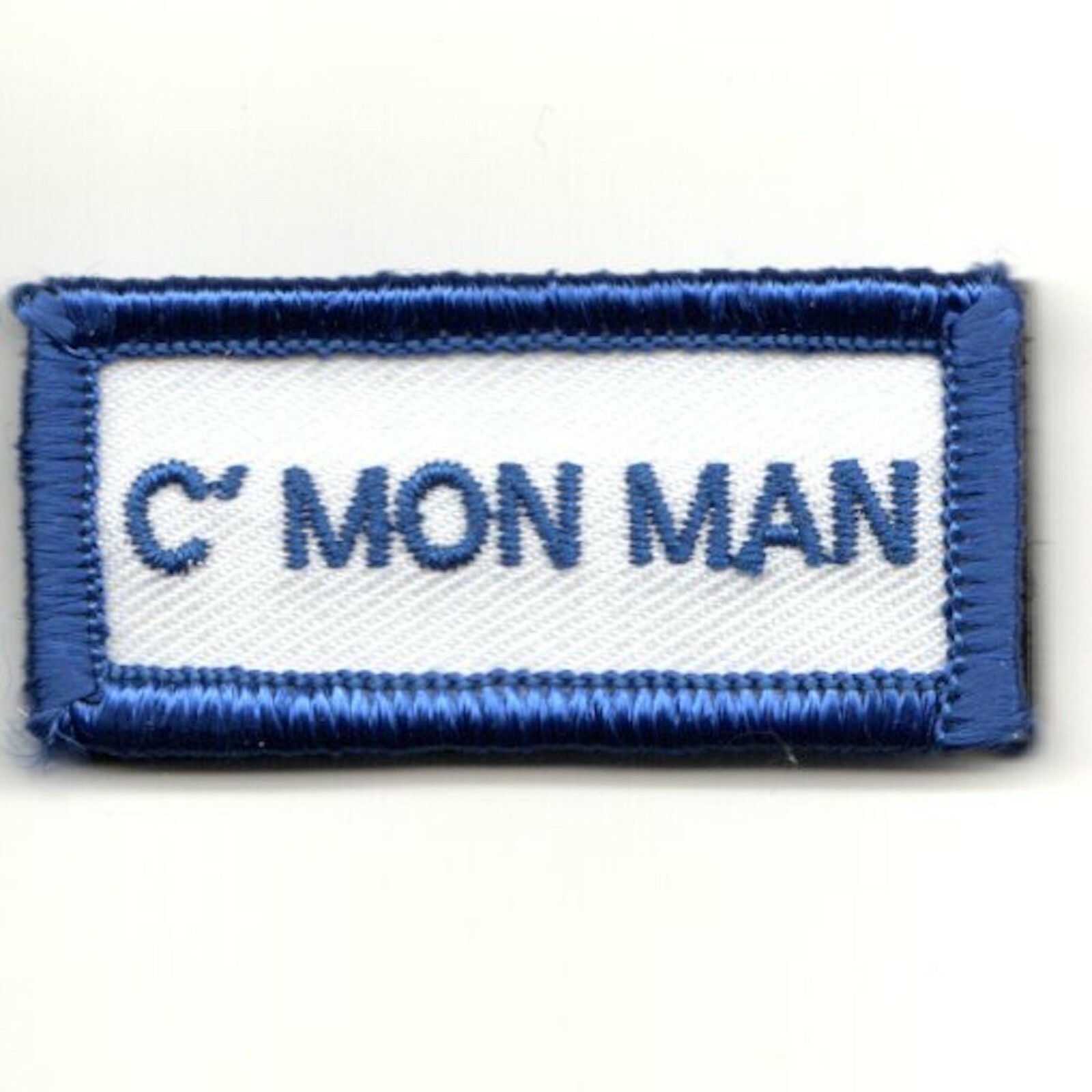 FSS C'MON MAN WHITE BLUE TRIM POTUS BIDEN HOOK & LOOP EMBROIDERED ...