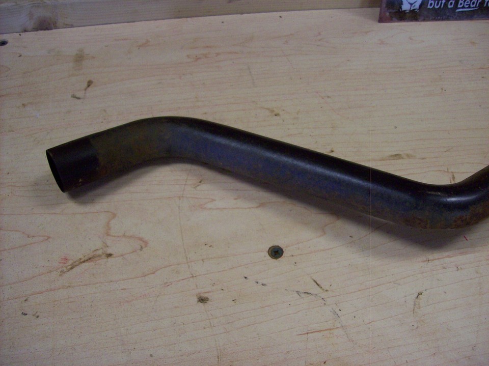 Farmall Cub IH underslung exhaust pipe for horizontal under hood ...