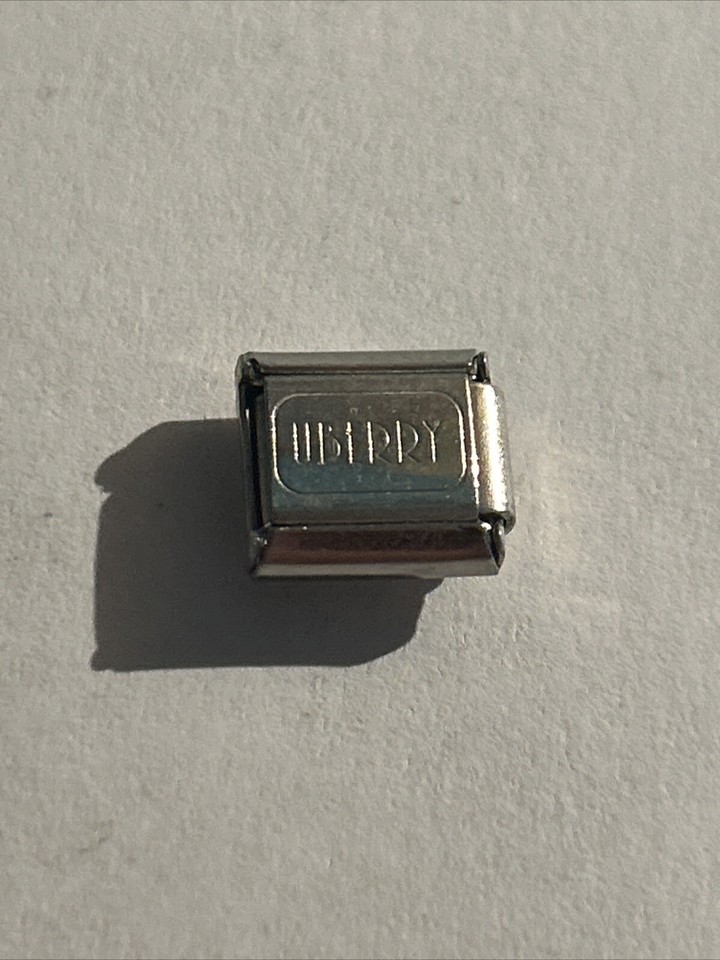 9mm Italian Charm Link Stainless Girl Fairy Wand Moon Floating Uberry ...