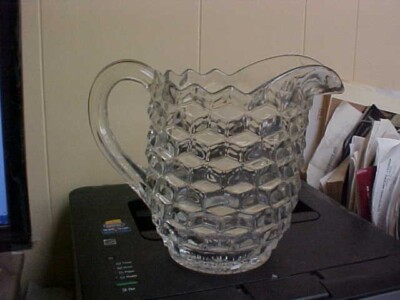Vintage Fostoria American 59 Oz 8" water Pitcher | eBay