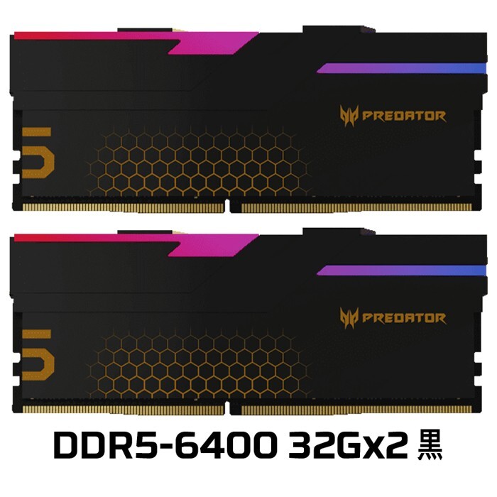 Acer Predator Hermes RGB DDR5 6400 64GB【32GBx2】Memory【Shipping from ...