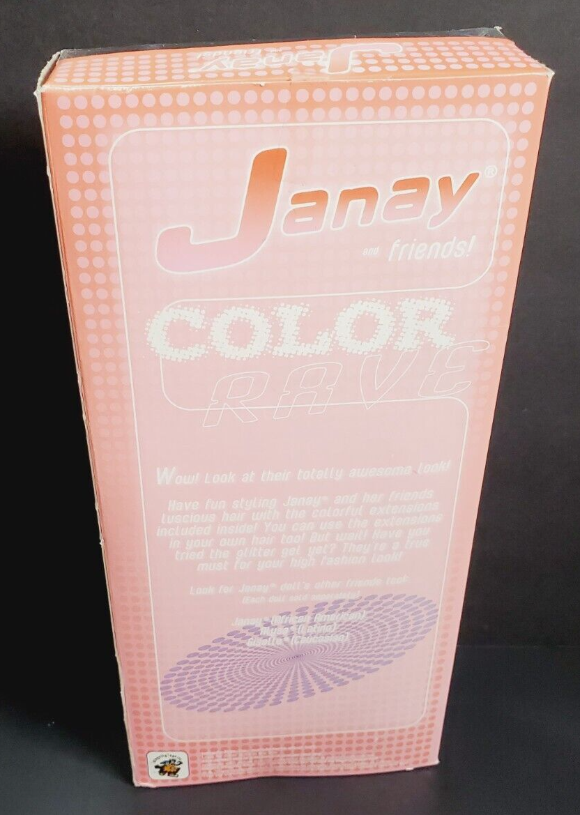 RARE NEW 2002 Integrity Toys Janay & Friends Giselle COLOR RAVE Doll | eBay