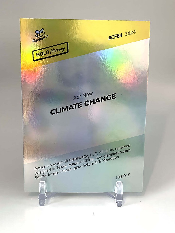 Act Now Climate Change Card (Global Warming) - 2024 GleeBeeCo Holo ...