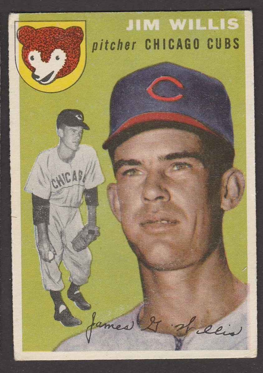 1954 TOPPS BASEBALL # 67 JIM WILLIS RC INV J2785 | eBay