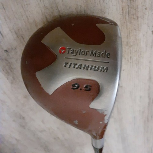 TaylorMade Titanium 9.5 Degree Bubble Shaft Driver Men's RH Graphite ...