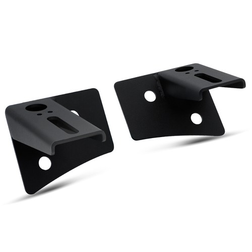 A-pillar LED Work Light Bar 4" Pod Mount Brackets For Jeep Wrangler JK ...