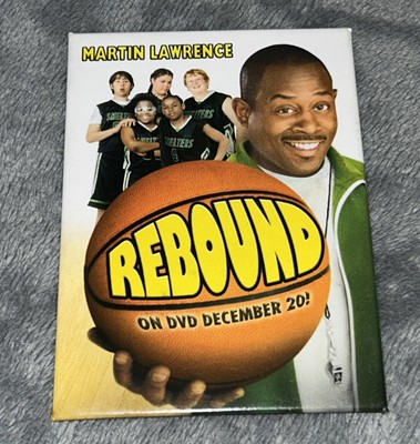 Martin Lawrence Rebound Movie DVD Promotional Release Pinback Comedy | eBay