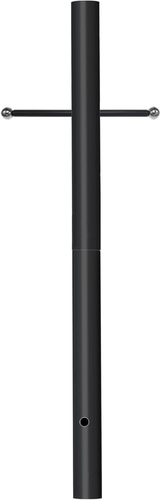 Cast Iron Light Post 76 Inch Height - 3 Inch Diameter Direct Burial ...