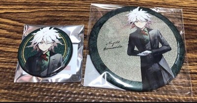Danganronpa Komaeda Nagito Glitter Can Badge Box Purchase Bonus | eBay