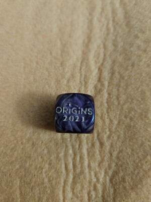 Origins 2021 Dice Die 1d6 RARE Crystal Caste | eBay