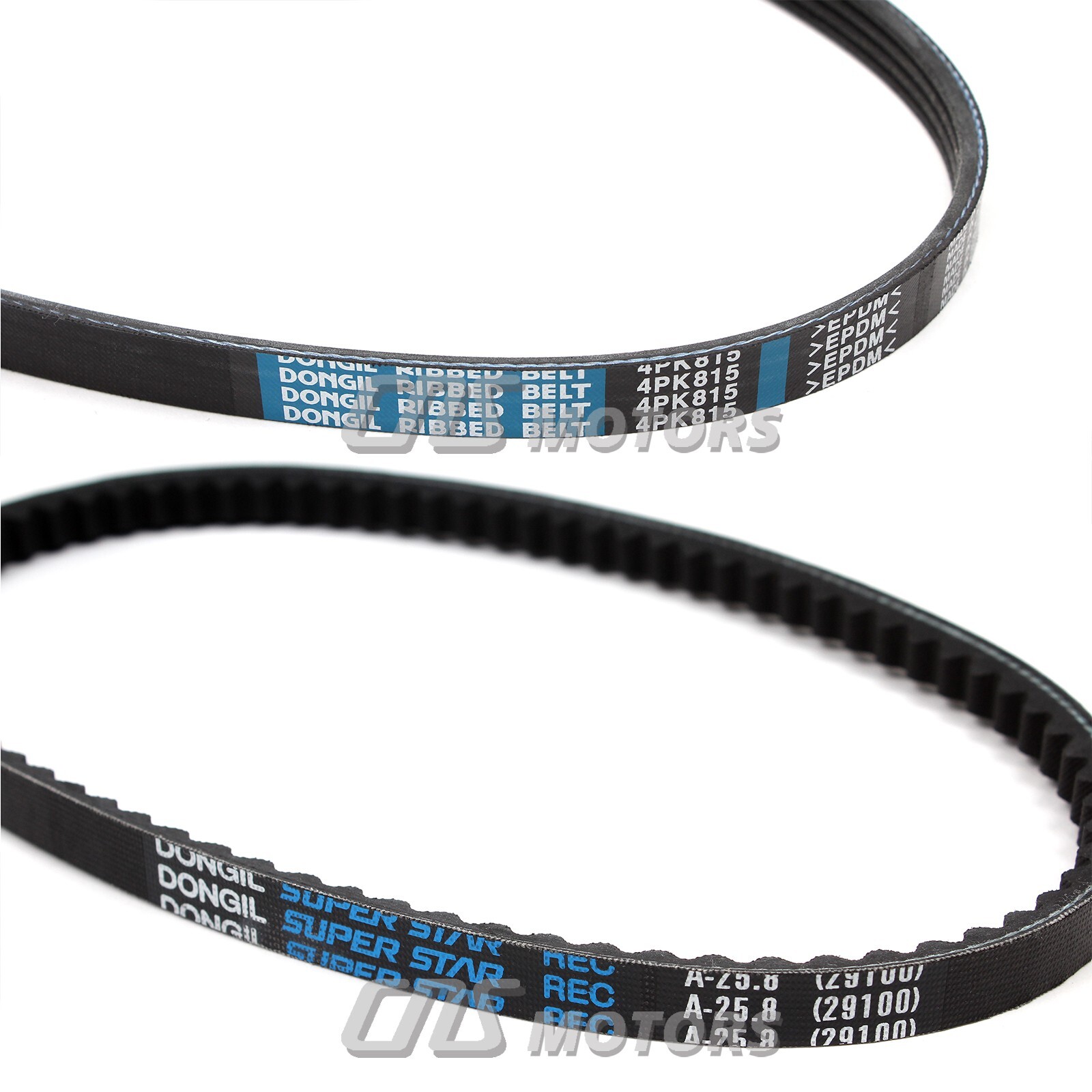 AC Alternator Power Steering V-Belt Kit for 2006-2011 Hyundai Accent ...