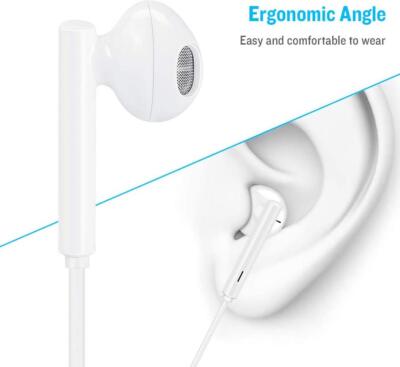Type C USB-C Headphones Earphones with Mic For Samsung Galaxy S22 S23 ...