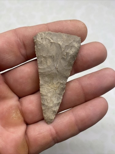 MLC s4864 Fort Ancient Madison Triangle Arrowhead X Morris Coll Ohio ...
