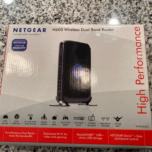 Netgear N600 Wireless Dual Band Router WBDR3400 606449071146| eBay