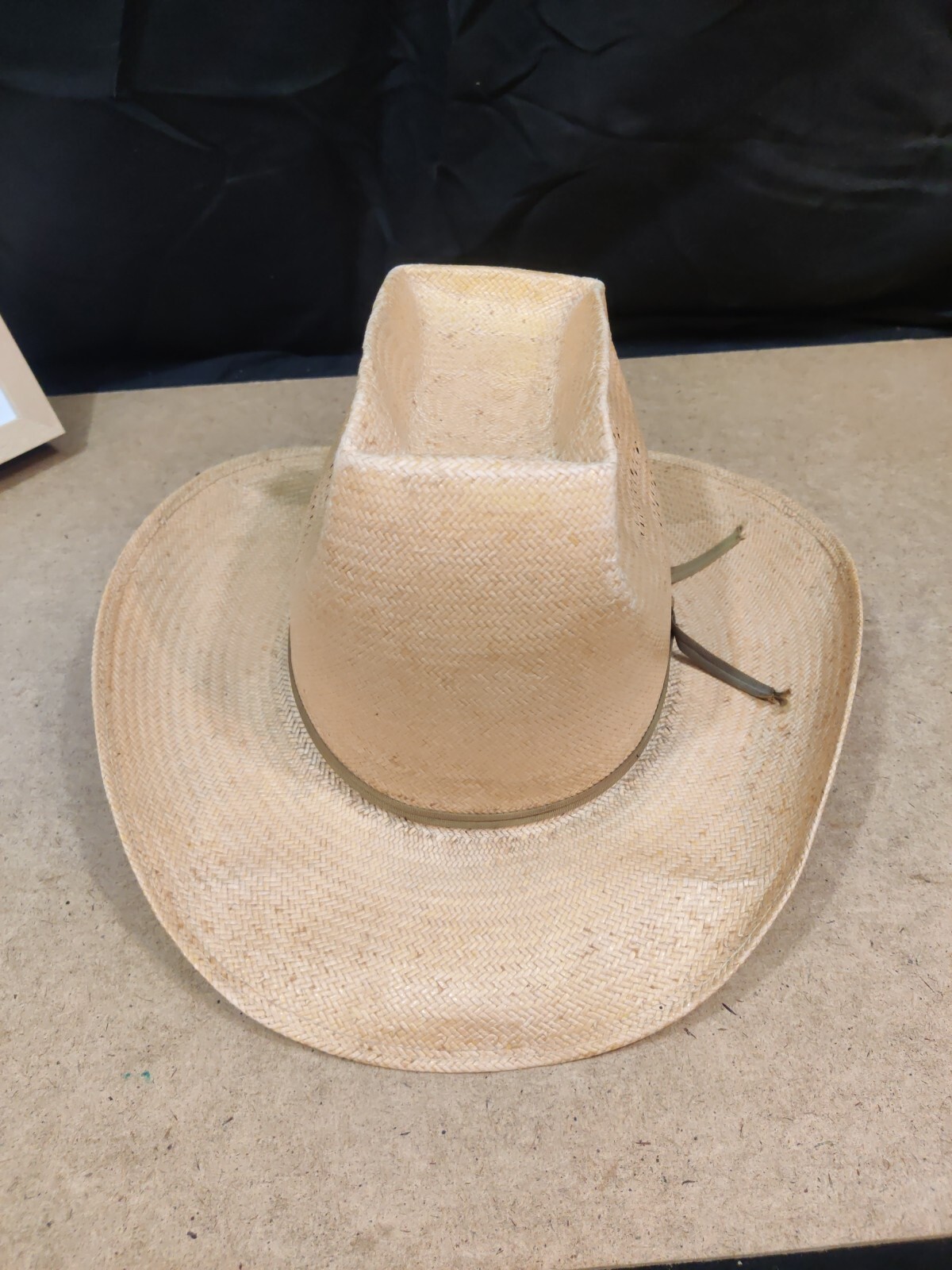 Vintage Resistol Western Straw Cowboy Hat From Lou Taubert's Ranch ...