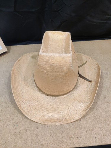 Vintage Resistol Western Straw Cowboy Hat From Lou Taubert's Ranch ...