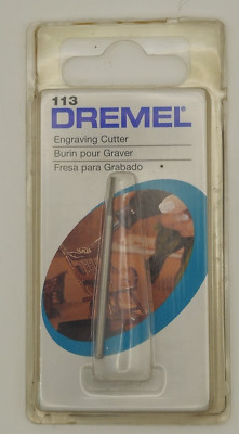 Dremel 113 Engraving Cutter,3/32-inch Shank NOS (22 pieces) | eBay